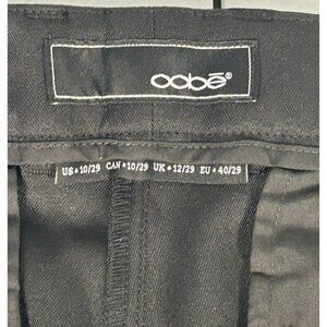 oobe | Pants & Jumpsuits | Oobe Womens Dress Pants Black Straight Leg ...